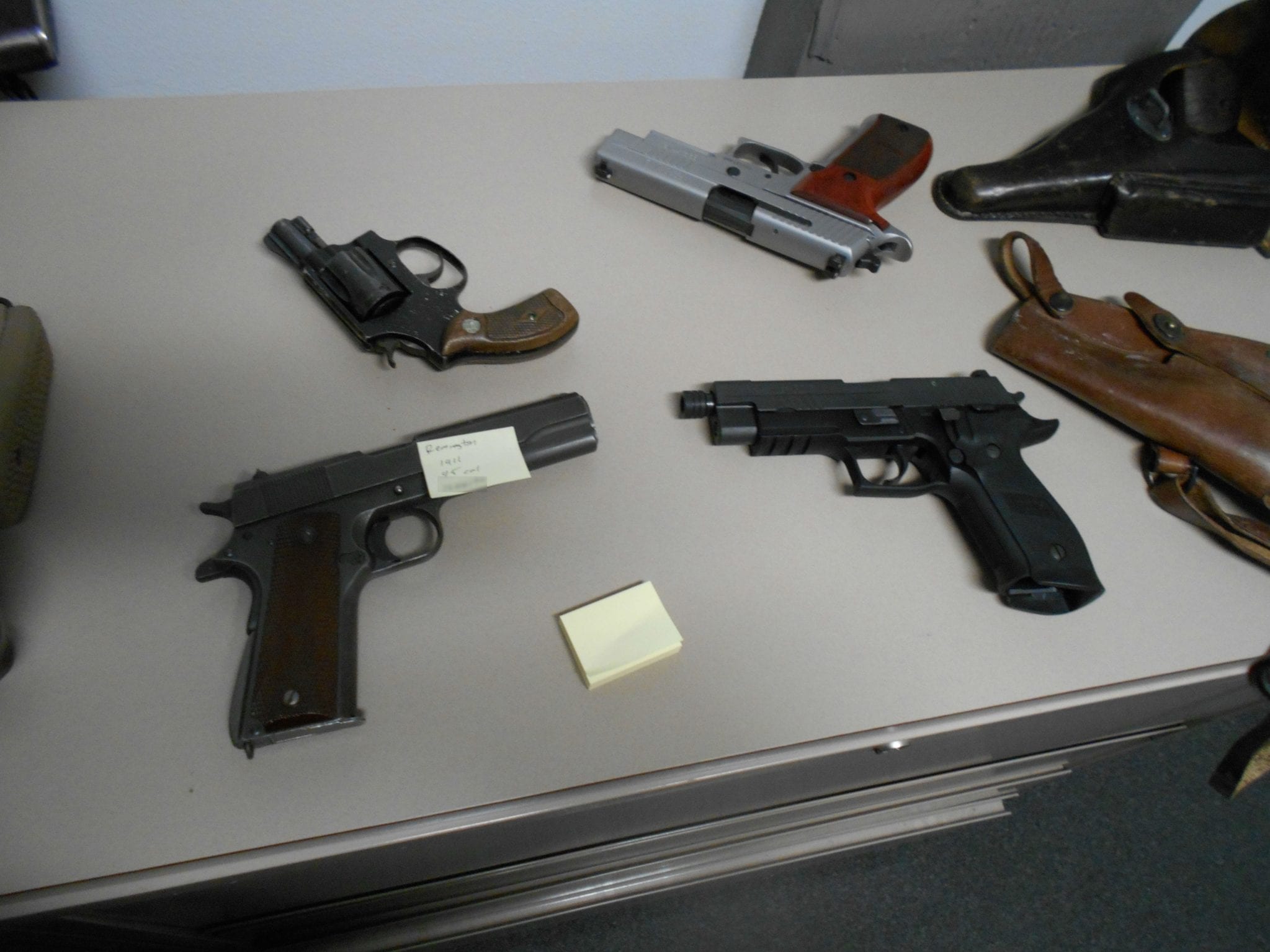 Multiple Guns Recovered Following Domestic Violence Arrest - SPD Blotter