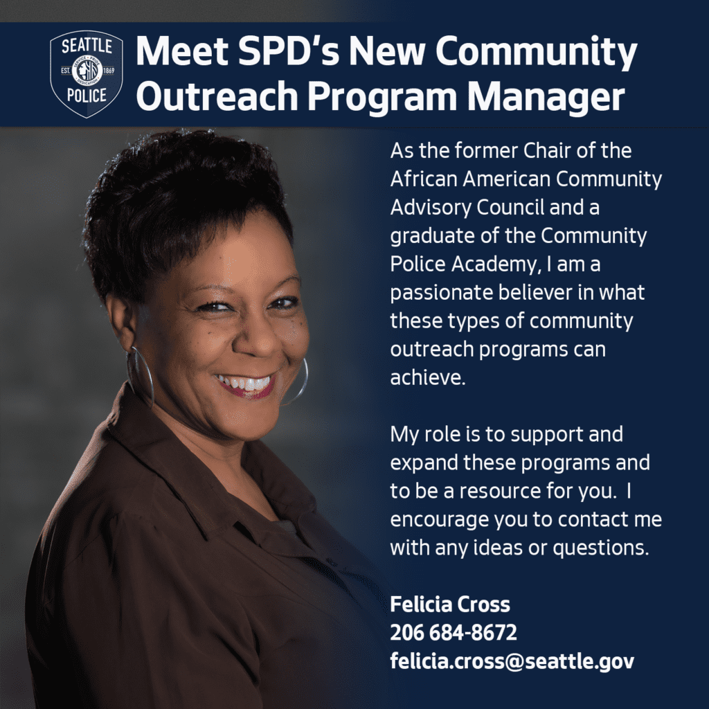 Hi Felicia and We Love Comic Books Too - SPD Blotter