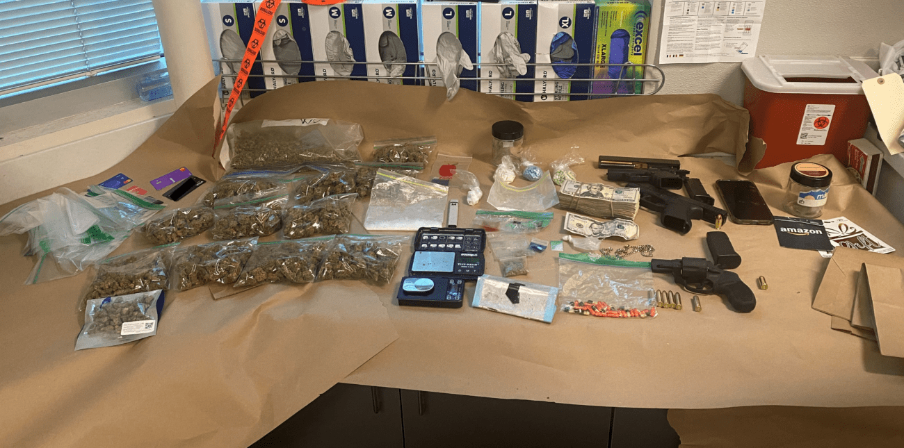 Police Find Four Guns, Variety of Narcotics in Vehicle After Witnessing ...