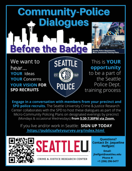 2023 Seattle Police Department's "Before the Badge" Community-Police ...