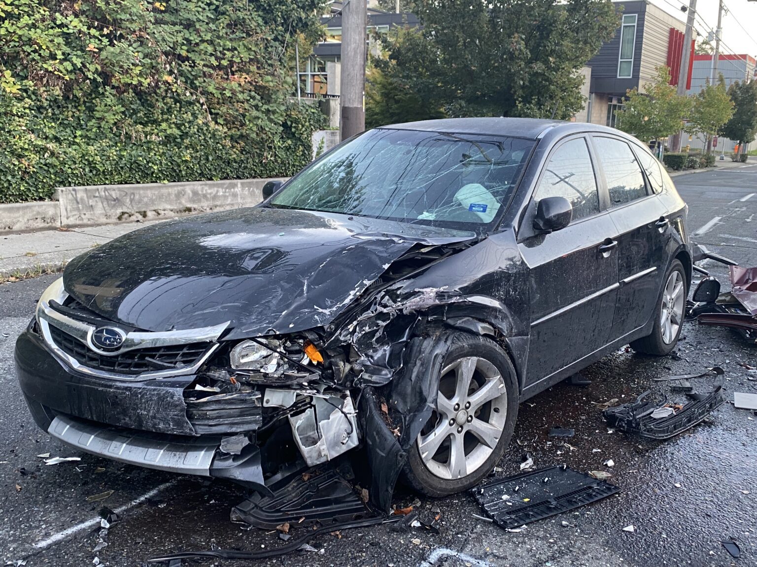 Multiple Car Crash with Rollover Leaves Four Injured in Seattle’s ...