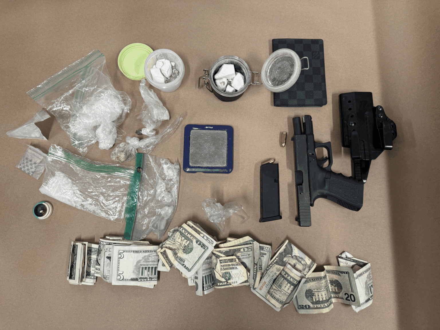 Police Recover Drugs, Cash, Gun During Arrest in First Hill - SPD Blotter