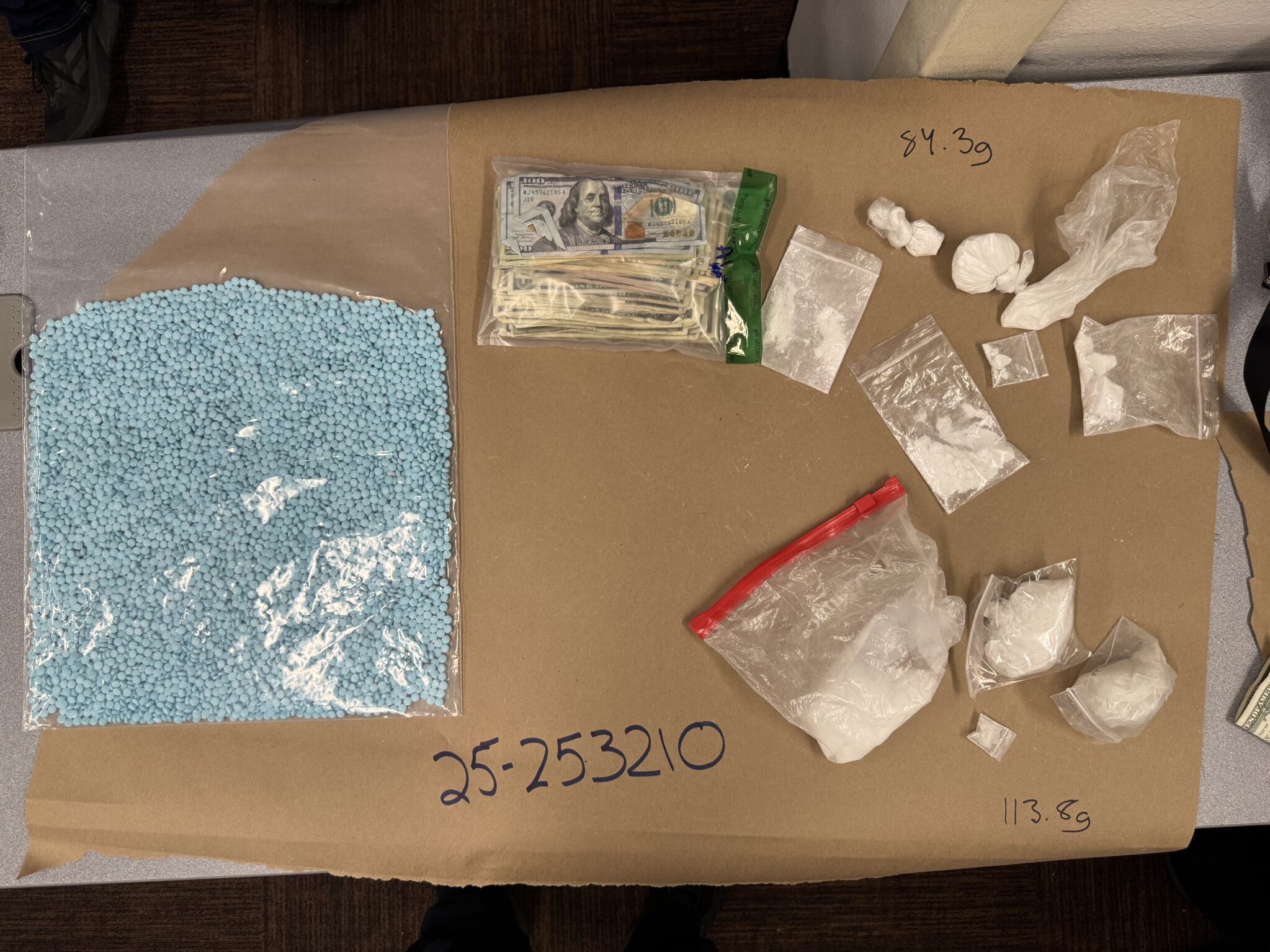 Man Arrested for Eluding, Cops Recover Cash, Cocaine, Meth, and ...