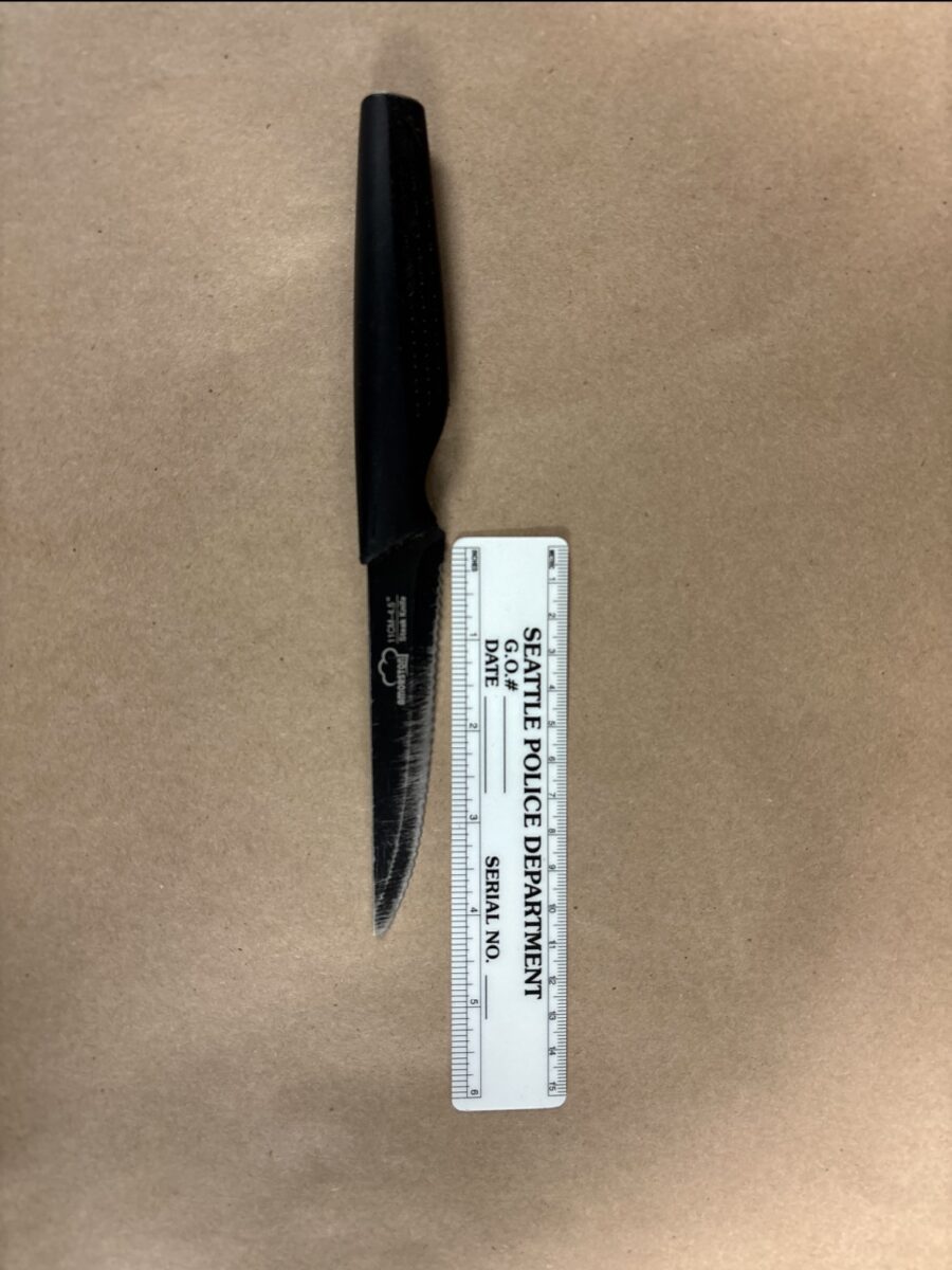 Armed Man Arrested for Felony Warrant, Knife, Machete Recovered - SPD ...